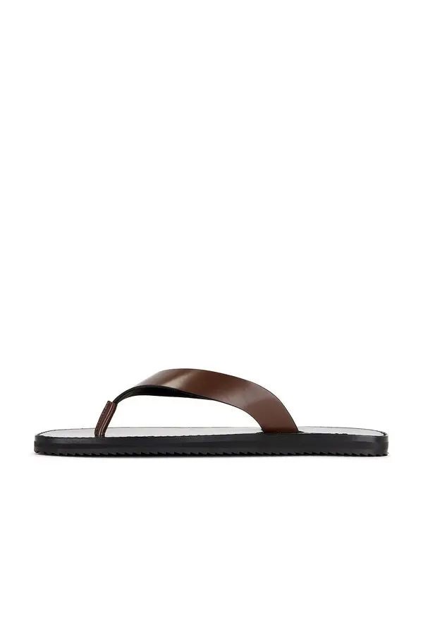 JUDE Vermelho Sandal - Brown Brushed Leather