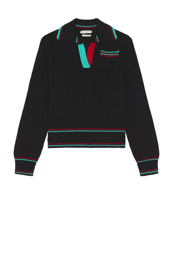 JW Anderson Shrunken Polo Jumper