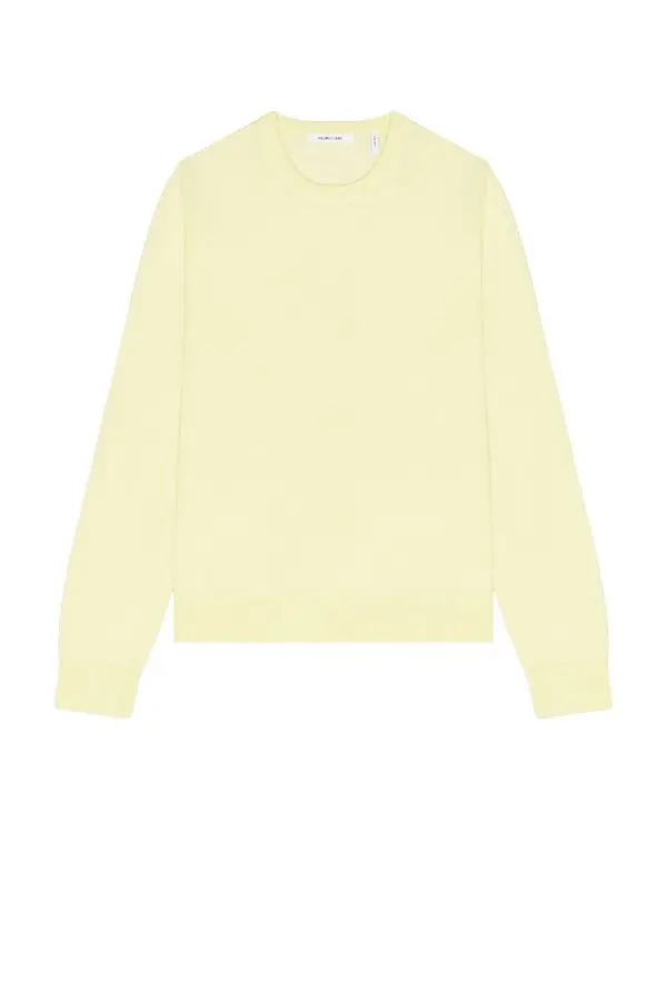 Helmut Lang Sheer Crewneck - Yellow