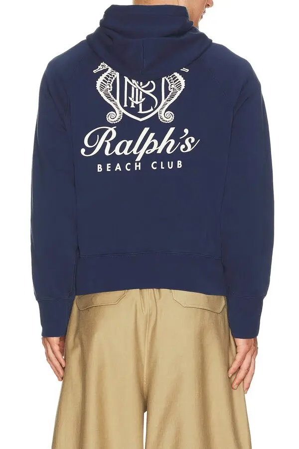 Polo Ralph Lauren Beach Club Hoodie - Dark Cobalt