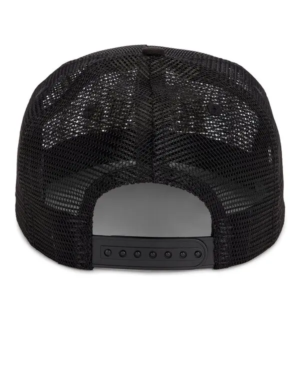 Rhude Logo Mesh Hat - Black & White