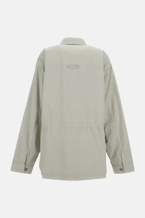 RIER Water-repellent Cotton Field Jacket - Grey