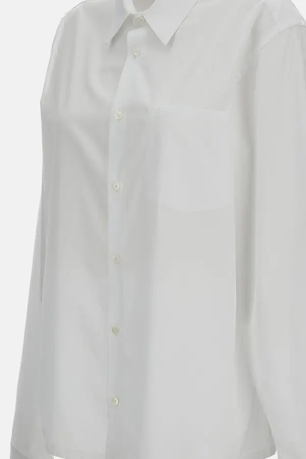 RIER Camicia In Cotone - Bianco