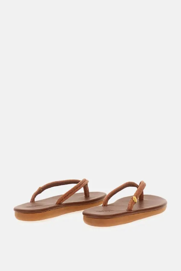 ANCIENT GREEK SANDALS Saionara Rope Flip-flops - Marrone