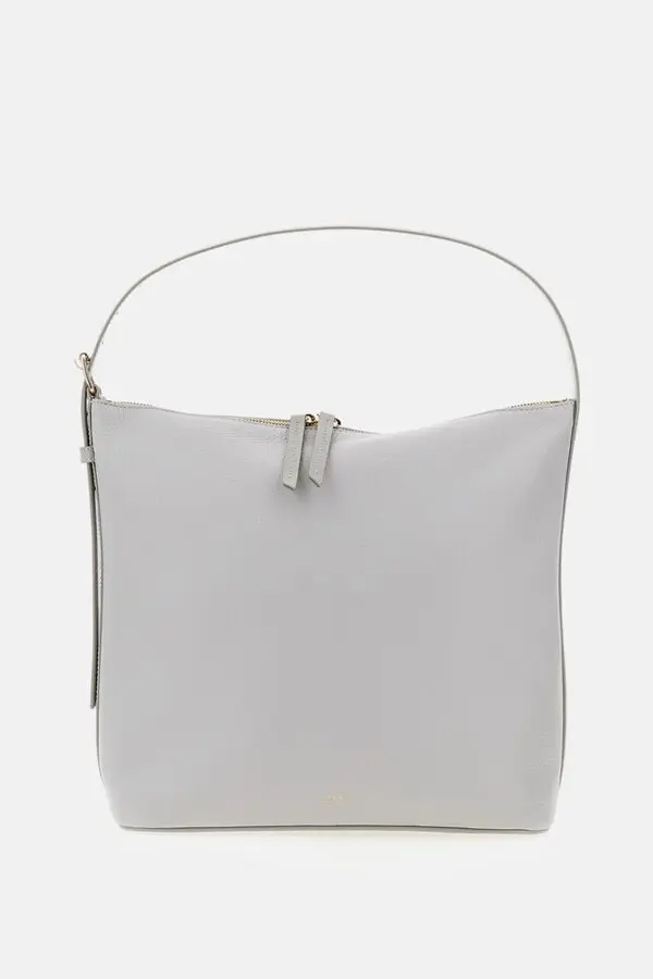 A.p.c. Sac Vera Shoulder Bag - Grey
