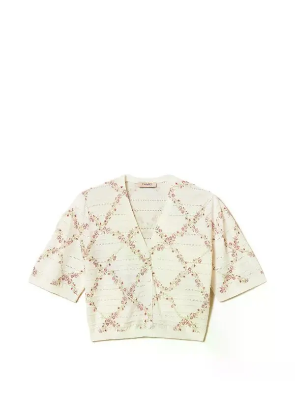 TWINSET Floral-pattern Cardigan