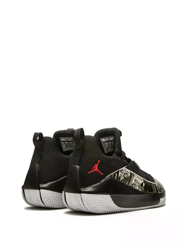 JORDAN Jumpman Hustle Mid-top Sneakers