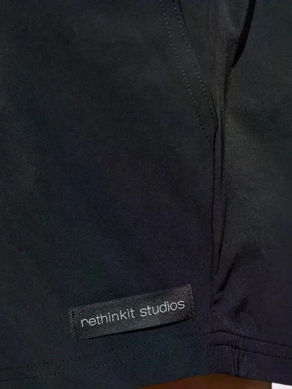 RETHINKIT STUDIOS Drawstring Shorts - Black