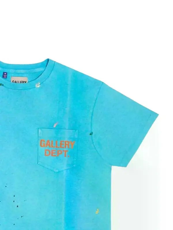 GALLERY DEPT. Logo Pocket T-shirt - Blue