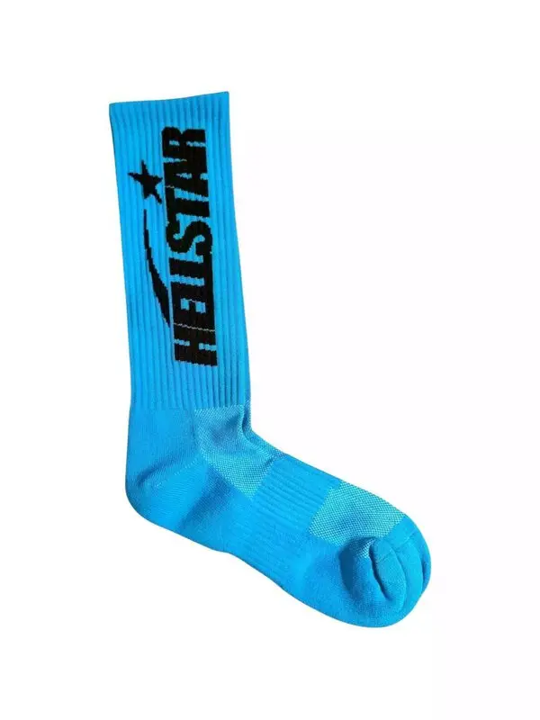 HELLSTAR Logo Socks - Blue