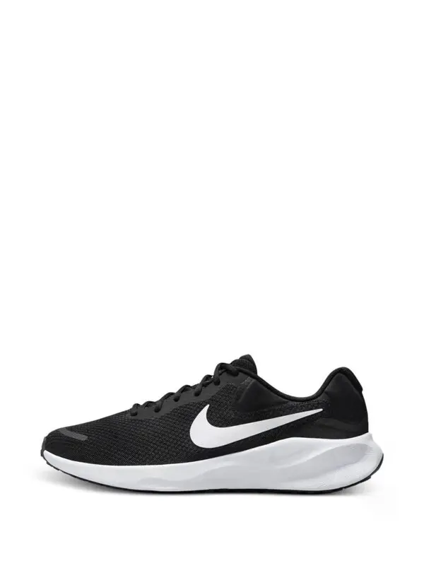 Nike Revolution 7 Lace-up Sneakers - Black