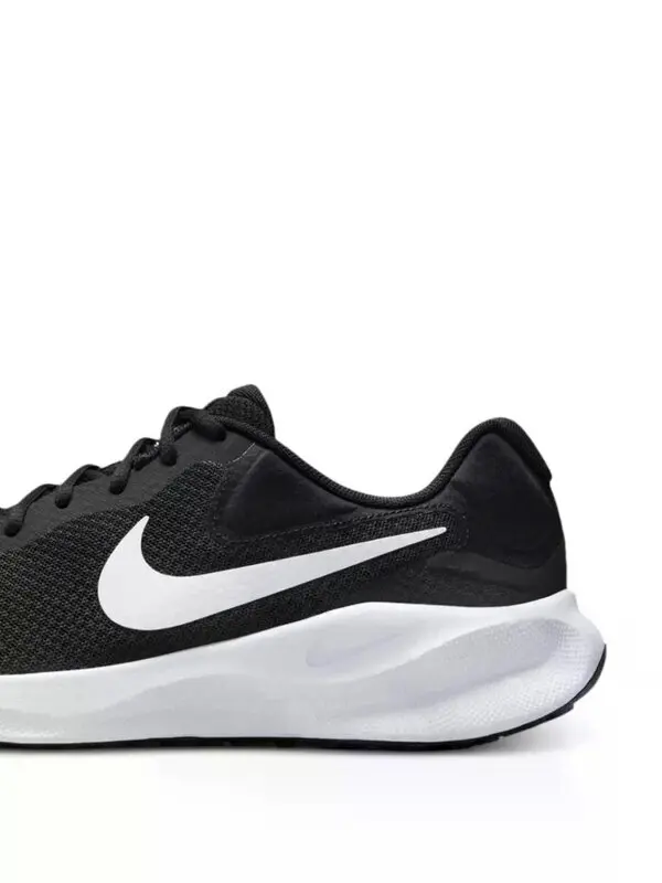 Nike Revolution 7 Lace-up Sneakers - Black