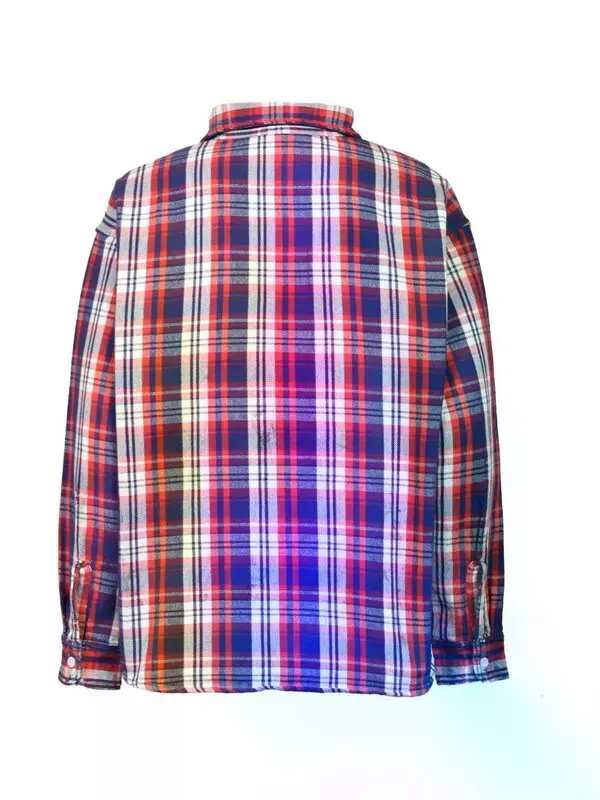 SAINT MXXXXXX Check-pattern Shirt