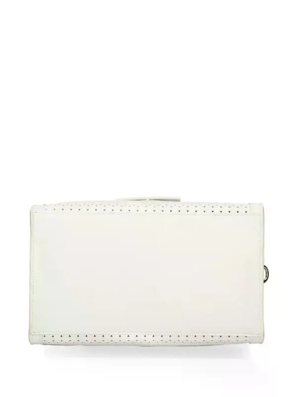 Armani Exchange Logo-detail Tote Bag - White
