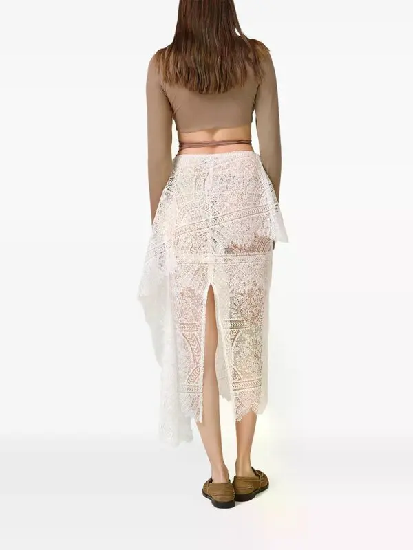 PNK Long-sleeve Cutout-detail Top - Neutrals