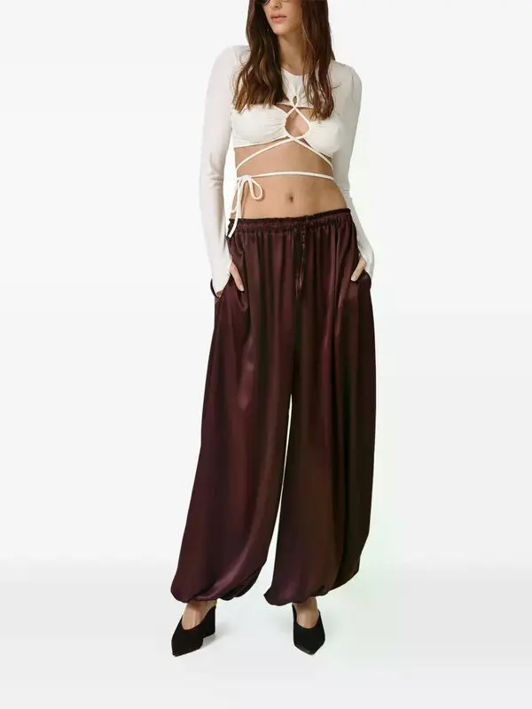 PNK Tie-detail Top - White