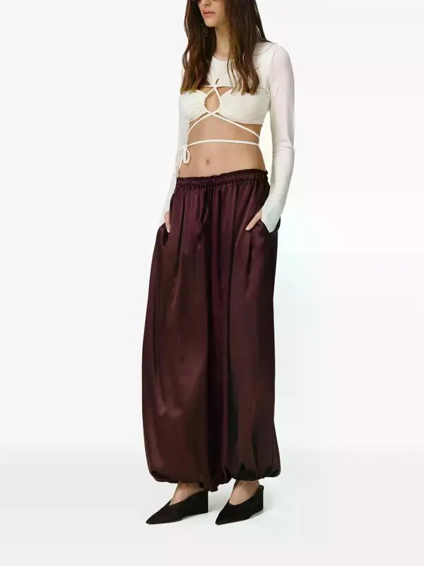 PNK Tie-detail Top - White