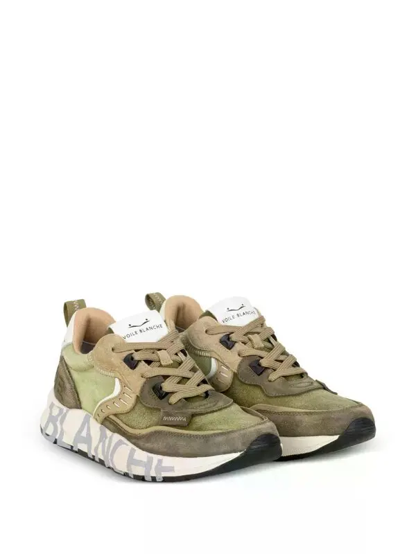 VOILE BLANCHE Panelled Lace-up Sneakers