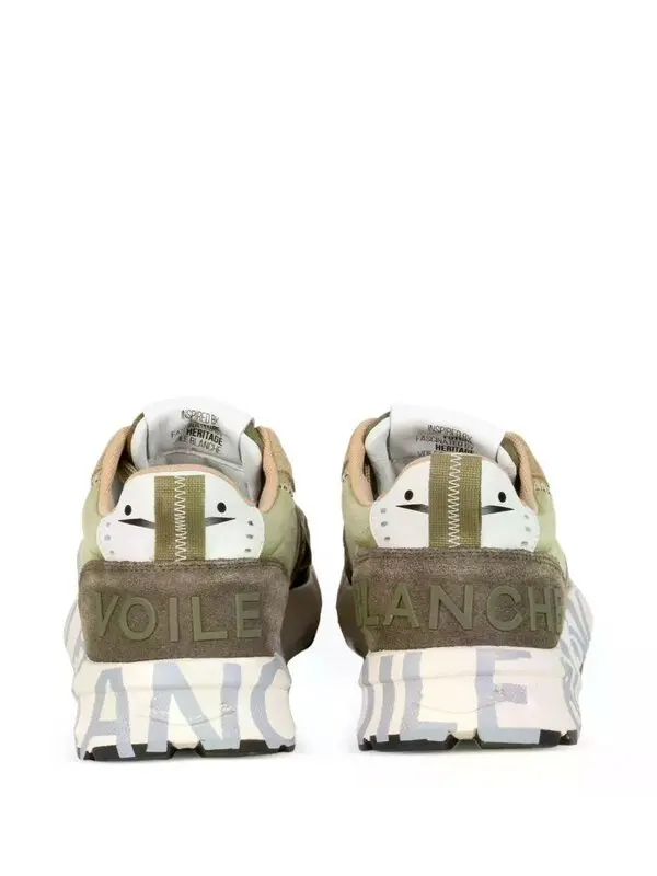 VOILE BLANCHE Panelled Lace-up Sneakers