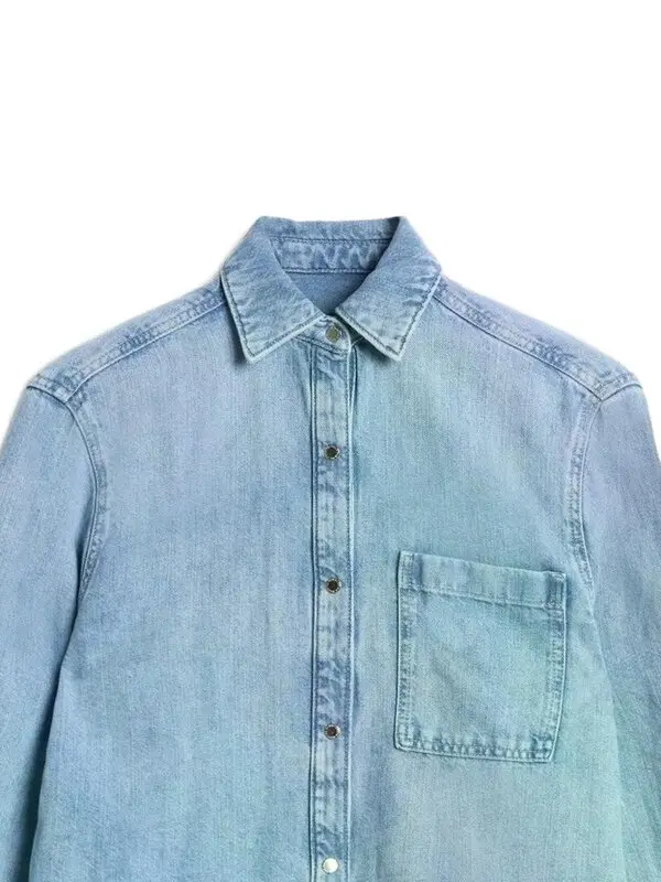 7 For All Mankind Ivy Buttoned Shirt - Blue