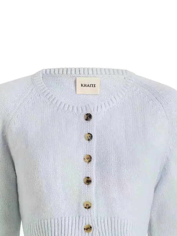 Khaite Crew-neck Cardigan
