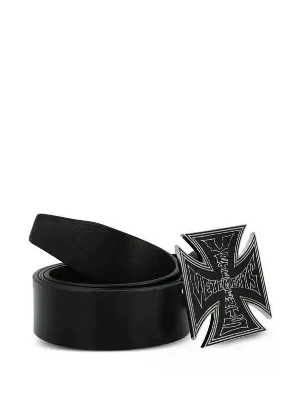 Vetements Cross-logo Belt