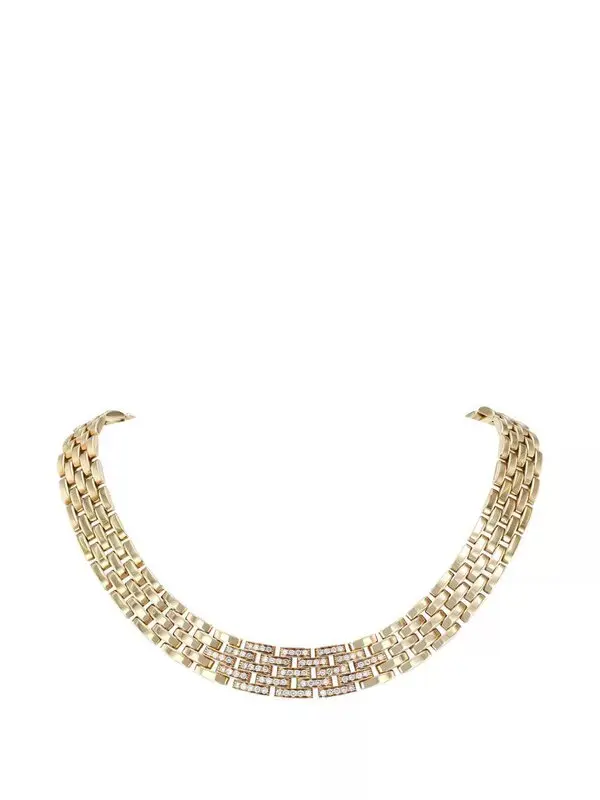 CARTIER Panthère Diamond Necklace - Gold