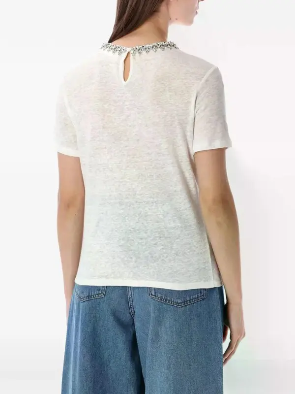 Zimmermann Crystal-embellished T-shirt