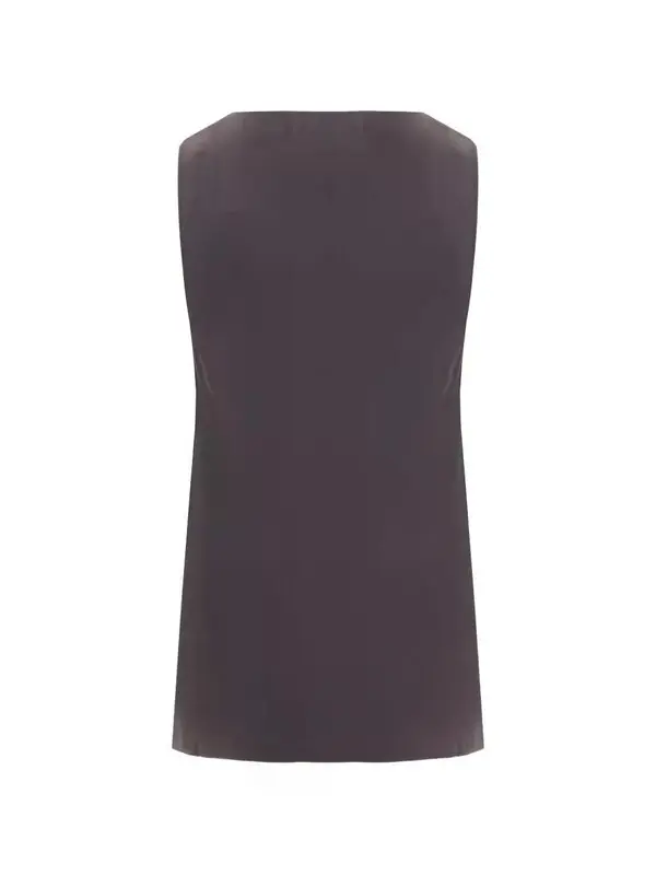 Saint Laurent Sleeveless Silk Top