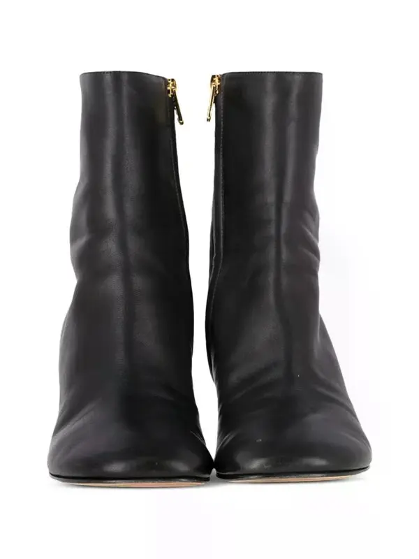 Fendi Leather Ankle Boots