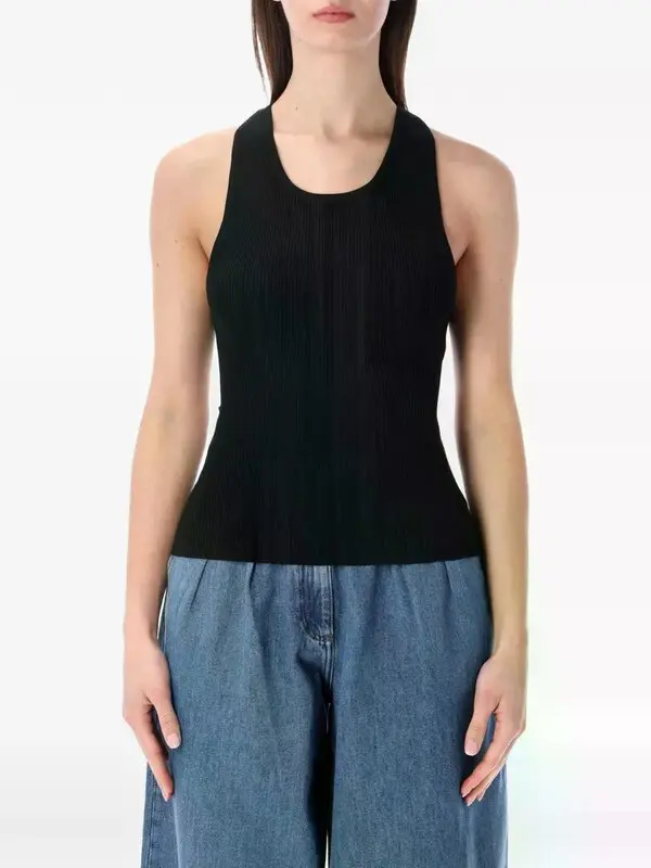SESSUN Lygia Open-back Top - Black