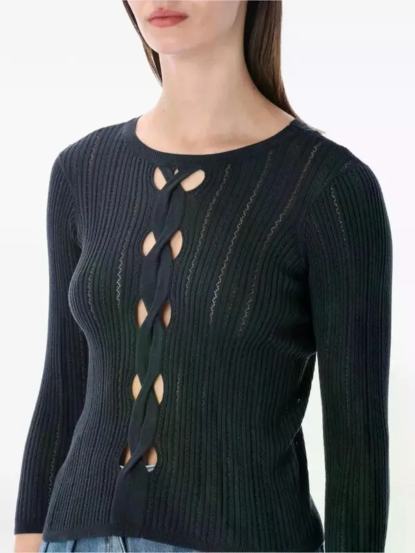 SESSUN Alencar Knitted Top - Green