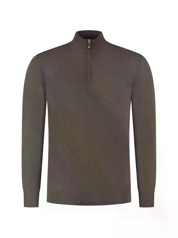 DORIANI CASHMERE Zipped Sweater