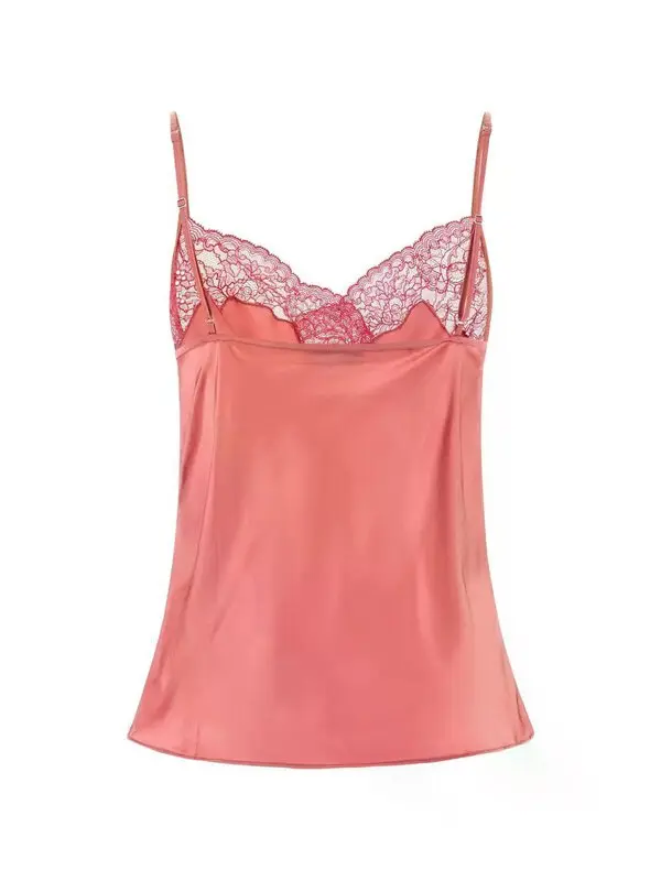 VAILLANT Lace-detailed Top - Pink