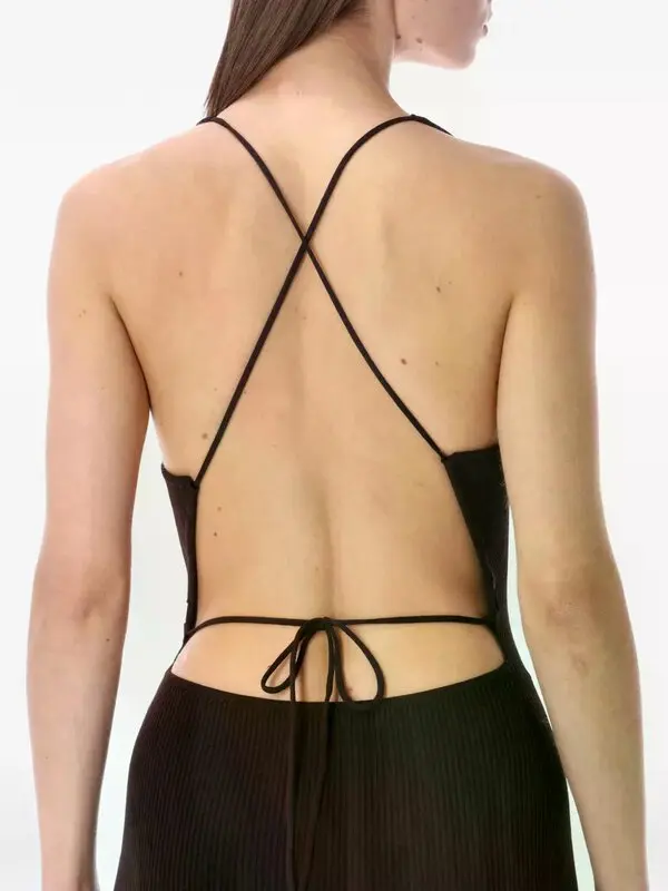 SESSUN Lameida Mini Dress - Brown