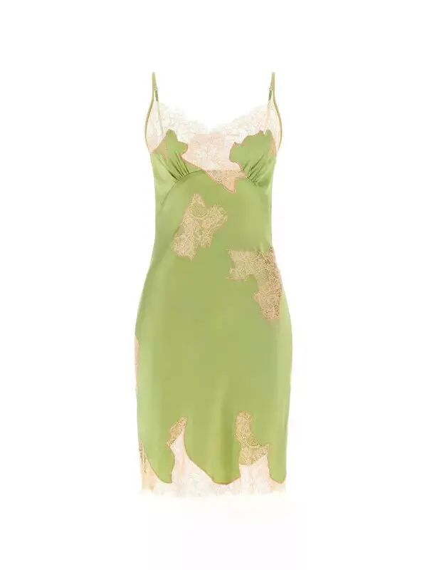 VAILLANT Lace-detail Mini Dress