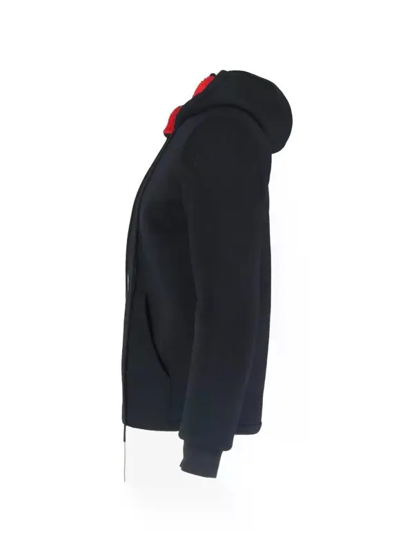 Givenchy Zip-up Shearling-lined Hoodie