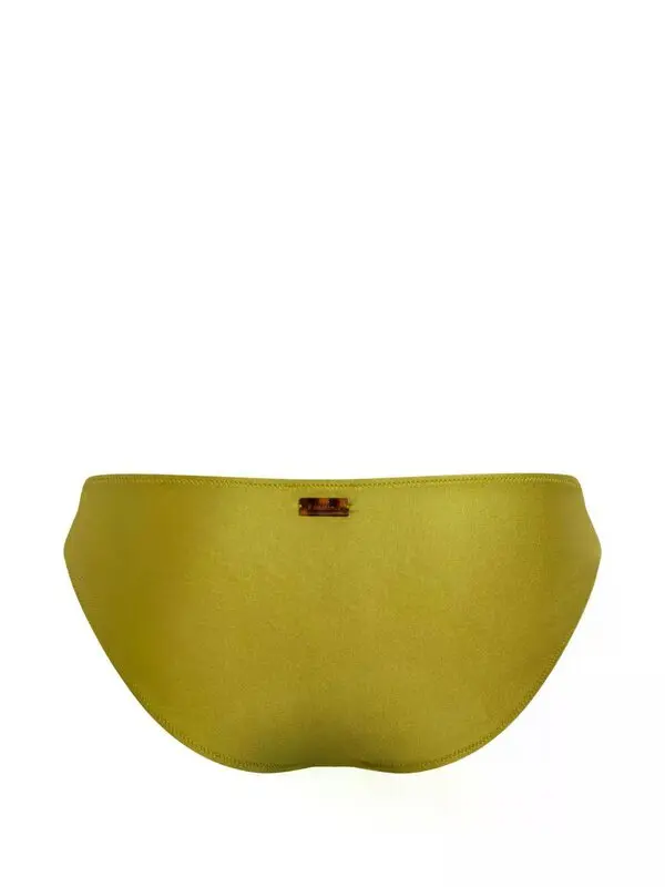 Vilebrequin Ring-detail Bikini Bottom - Green