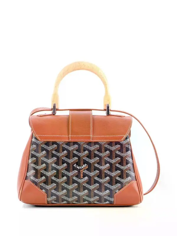Goyard Saigon Top Handle Mini Shoulder Bag - Brown