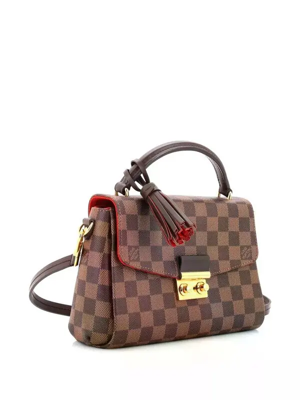 LOUIS VUITTON Croisette Handbag Damier Crossbody Bag - Brown