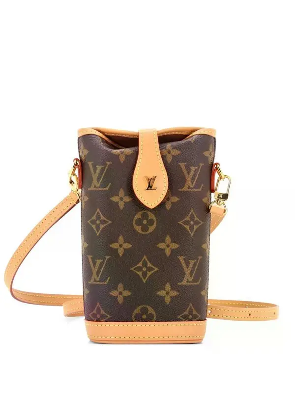 LOUIS VUITTON Fold Me Pouch Monogram Canvas Crossbody Bag