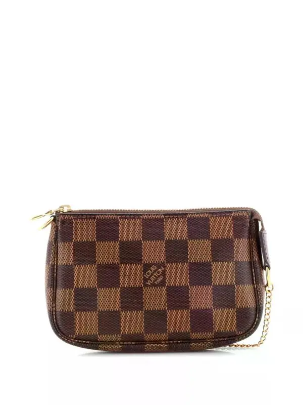 LOUIS VUITTON Pochette Accessoires Damier Clutch
