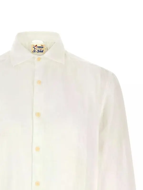 MC2 SAINT BARTH Pointed-collar Shirt - White