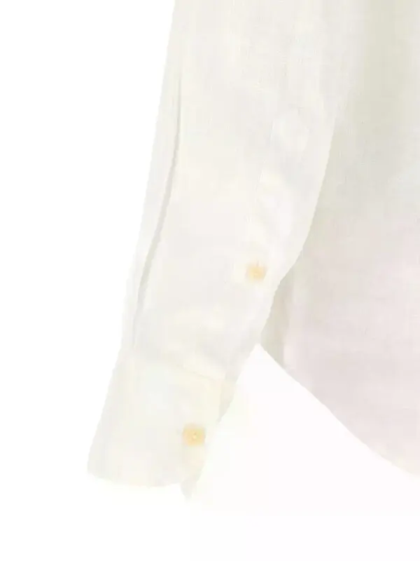 MC2 SAINT BARTH Pointed-collar Shirt - White