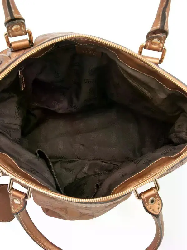 Gucci Sukey Satchel - Brown