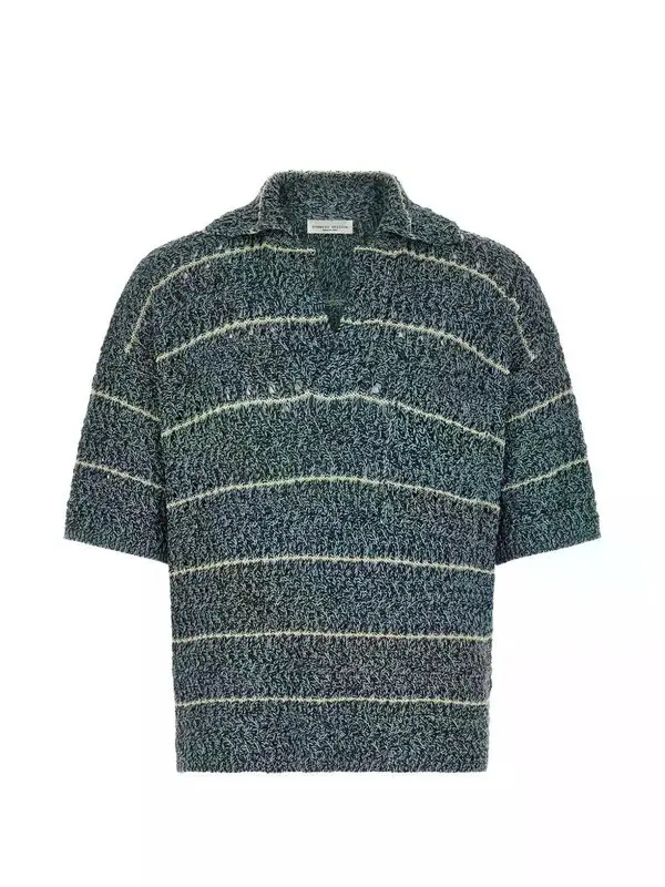 ROBERTO COLLINA Texture-stitch Sweater - Blue