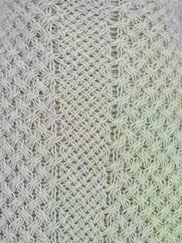 Vintage Crochet Knit Boat Neck Sweater