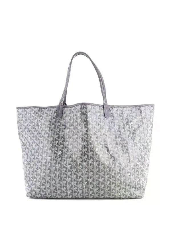 Goyard Saint Louis Coated Canvas Gm Tote Bag - Grey