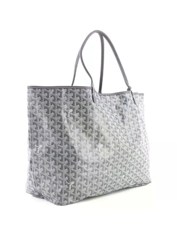 Goyard Saint Louis Coated Canvas Gm Tote Bag - Grey