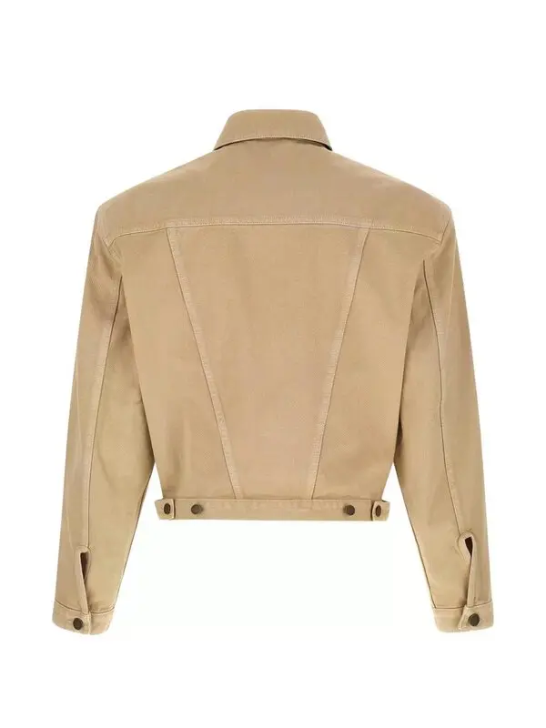 ENTIRE STUDIOS Flap-pocket Denim Jacket - Neutrals